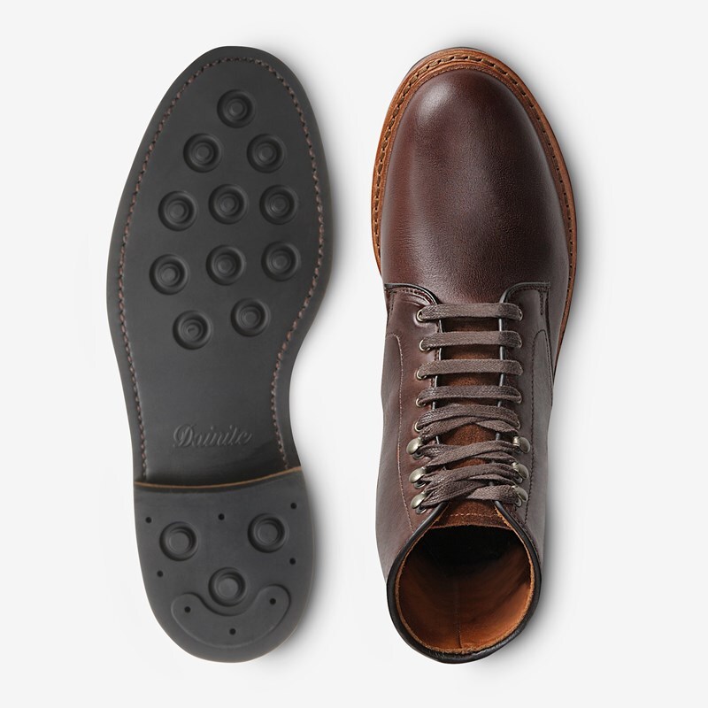 Allen Edmonds Higgins Mill Brown E Motorcycle Combat | atelier-yuwa.ciao.jp