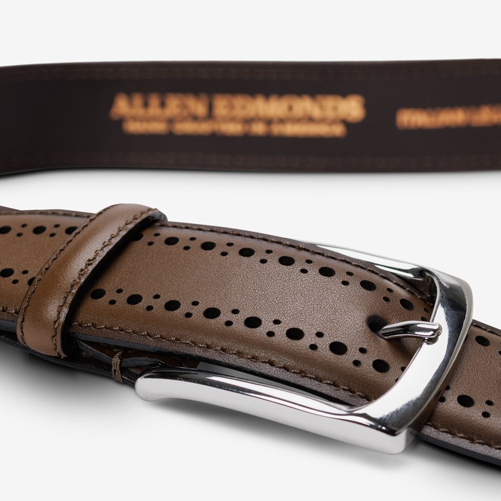 Manistee Dress Belt Men s Belts Allen Edmonds