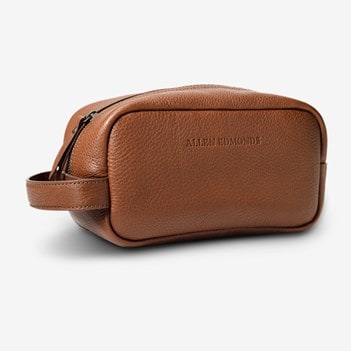Leather Toiletry Bag | Men's Bags | Allen Edmonds
